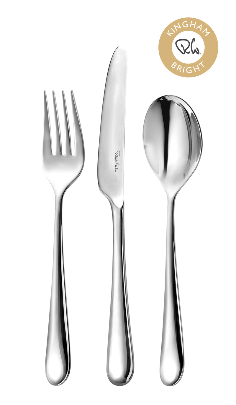 Kingham Bright Cutlery Set | Mirror Polished | Robert Welch Designs Ltd