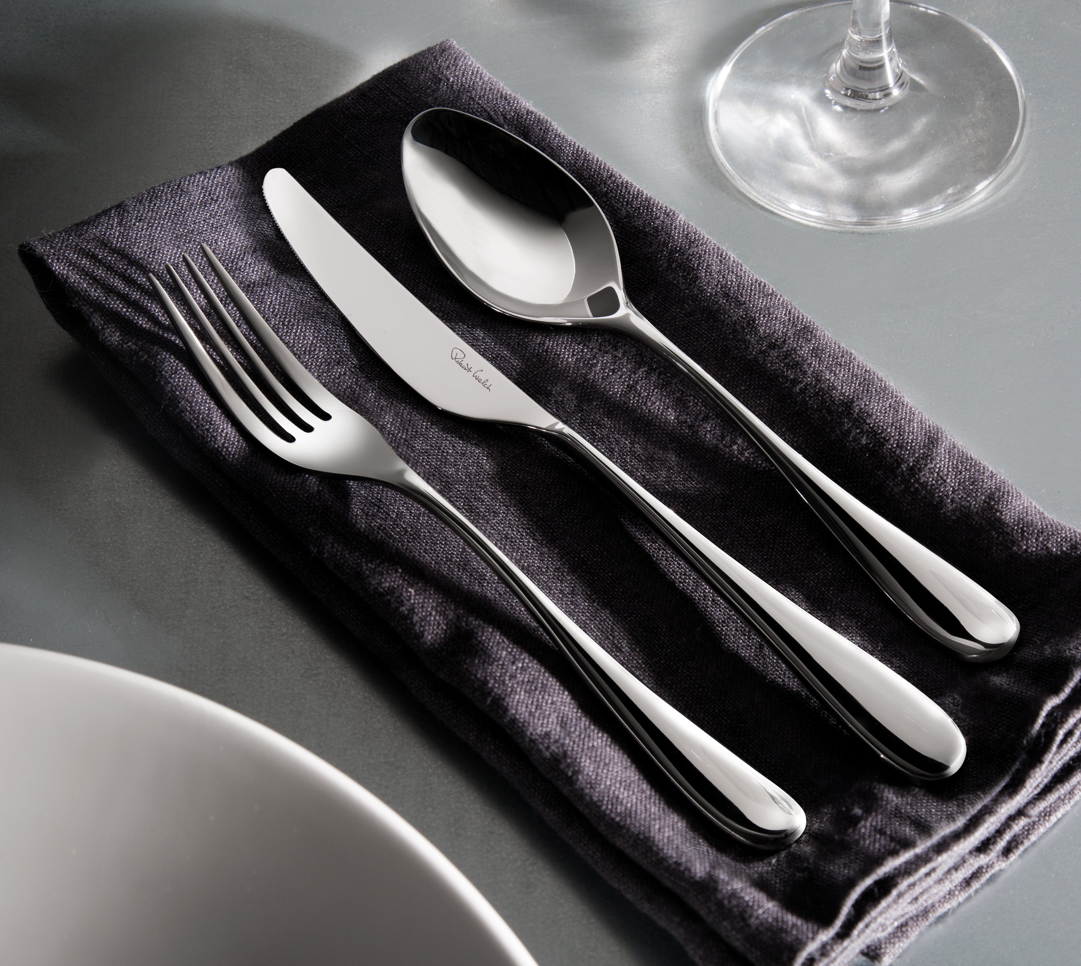 Arden Bright Cutlery Set | 56 Piece Set for 8 People - Includes 2 Arden ...