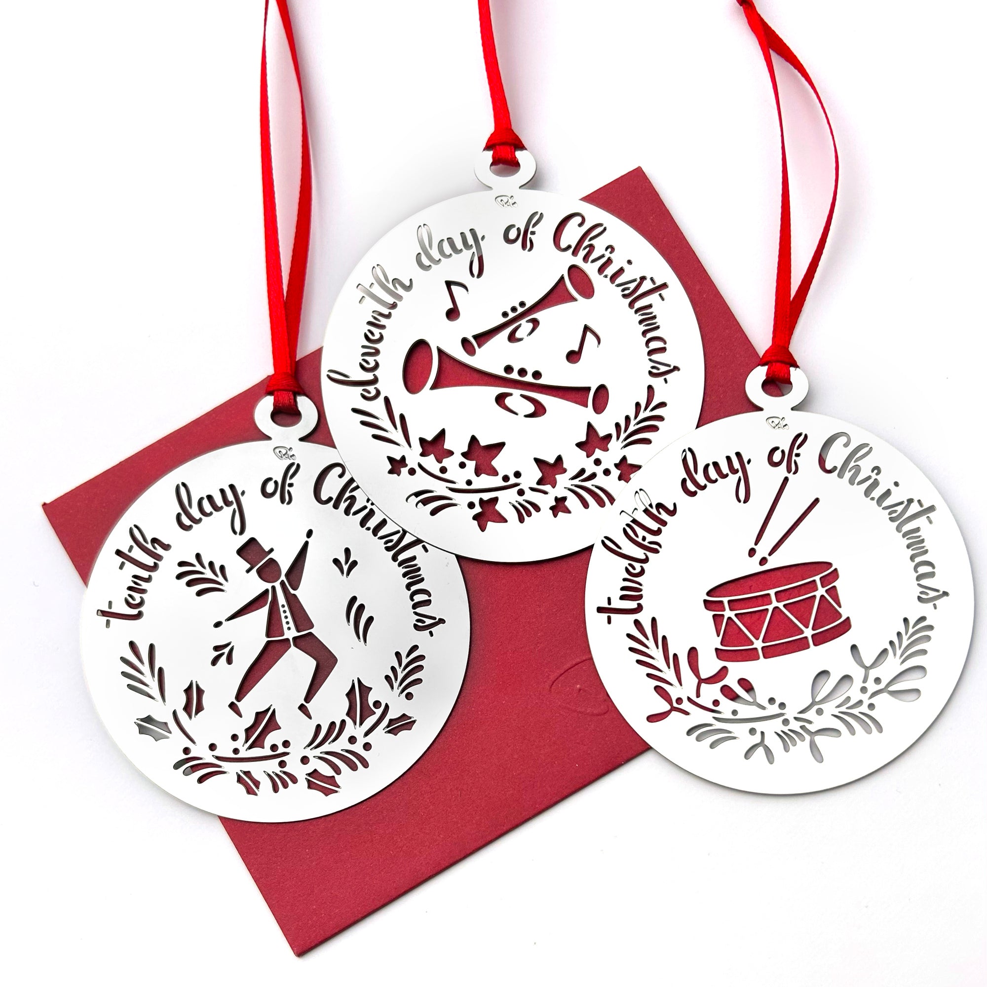 12 Days of Christmas Decorations Set | Robert Welch Designs Ltd