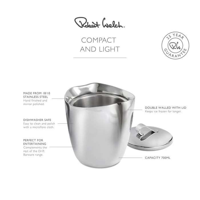 Drift Double Walled Ice Bucket | Barware & Afternoon Tea