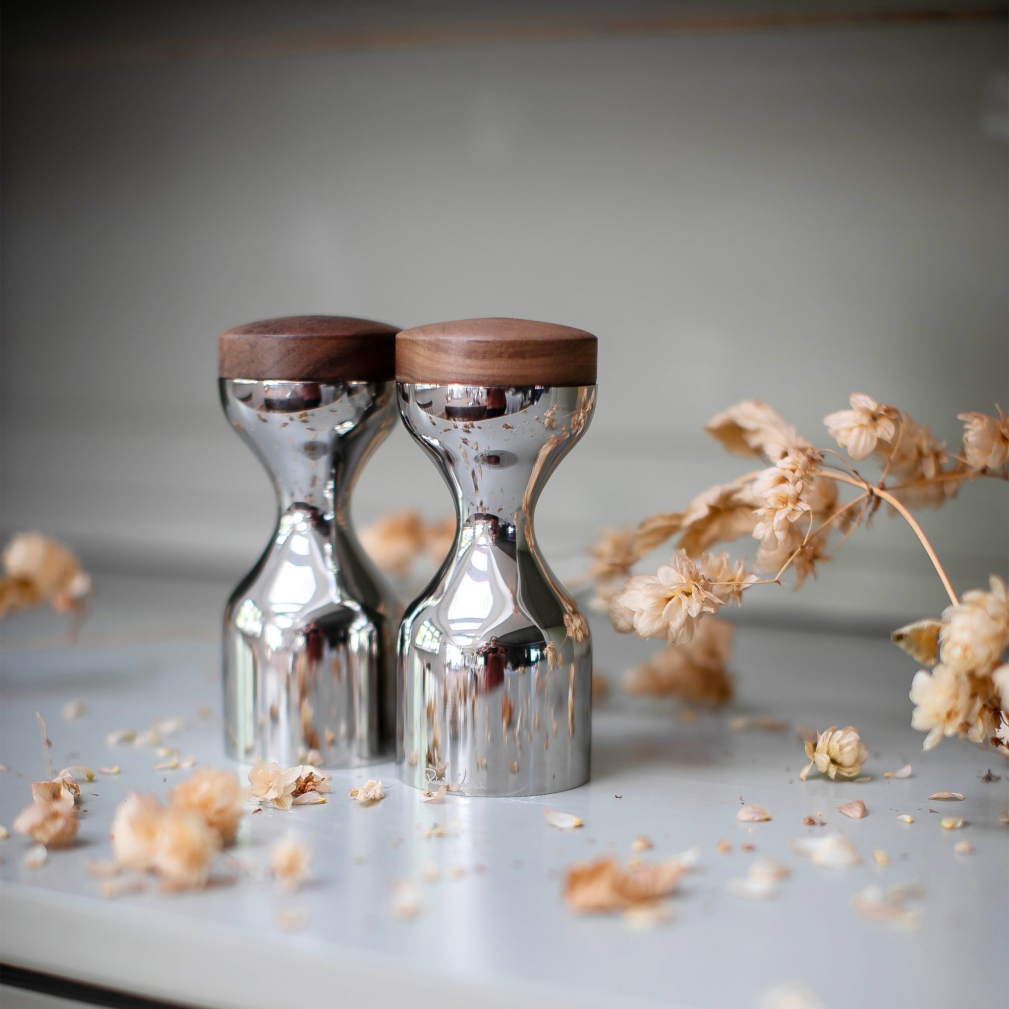 Limbrey Bright Salt & Pepper Mills & Bowl | Robert Welch Designs Ltd