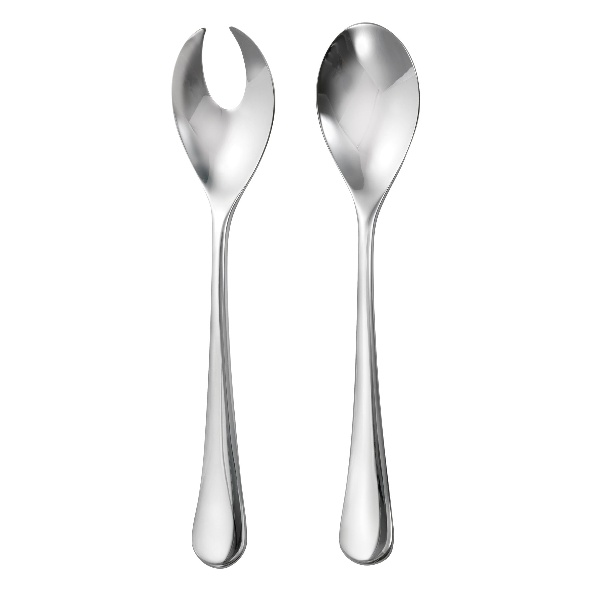 Radford Bright Traditional Salad Servers | Cutlery | Robert Welch ...
