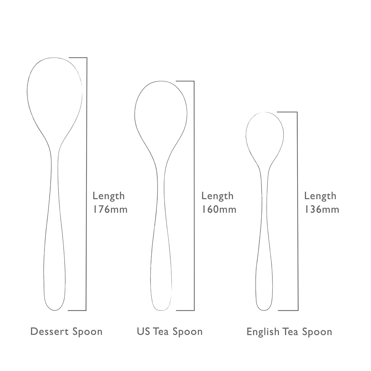 Stanton Bright American / US Teaspoon | Robert Welch Designs Ltd