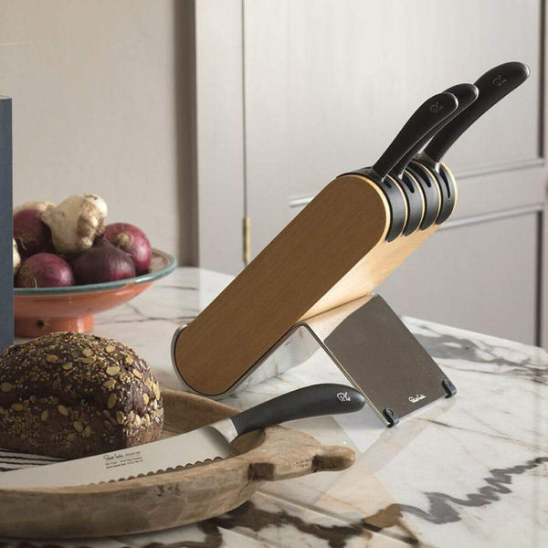 Signature Q Knife Block Set Ash | Kitchen Knife Storage