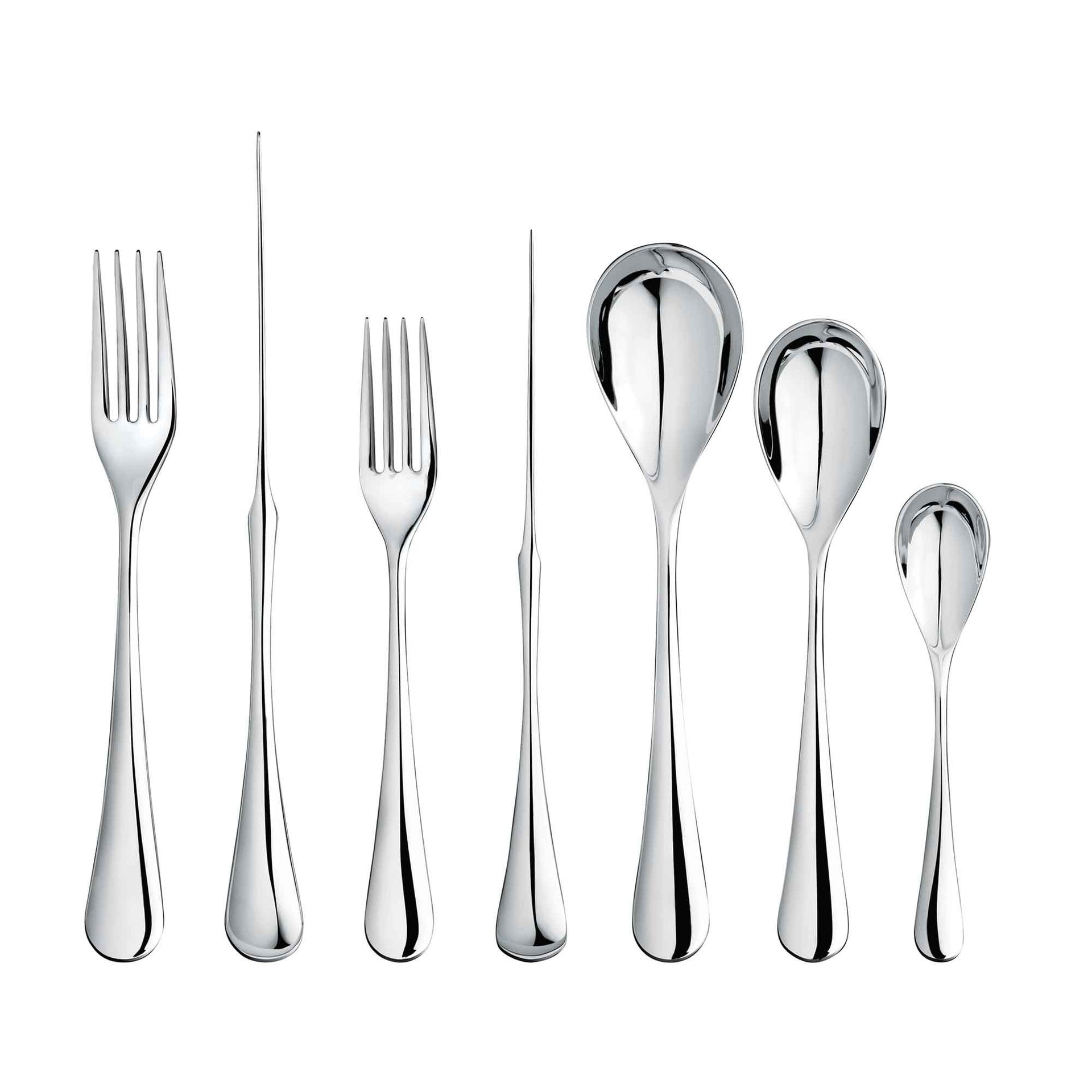 Ashbury Bright Cutlery Set | 56 Piece Set for 8 People
