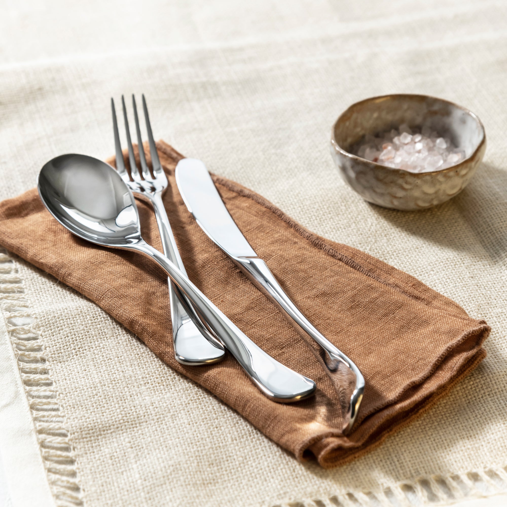 Ashbury Bright Cutlery Set | 42 Piece Set for 6 People | Robert Welch ...