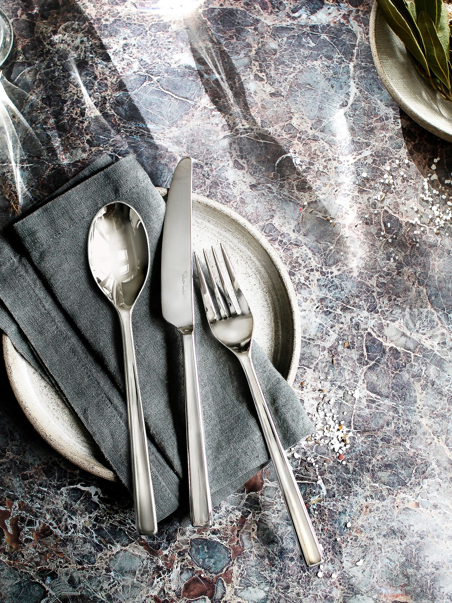 Blockley Bright Serving Set | 3 Piece Set | Cutlery | Robert Welch ...