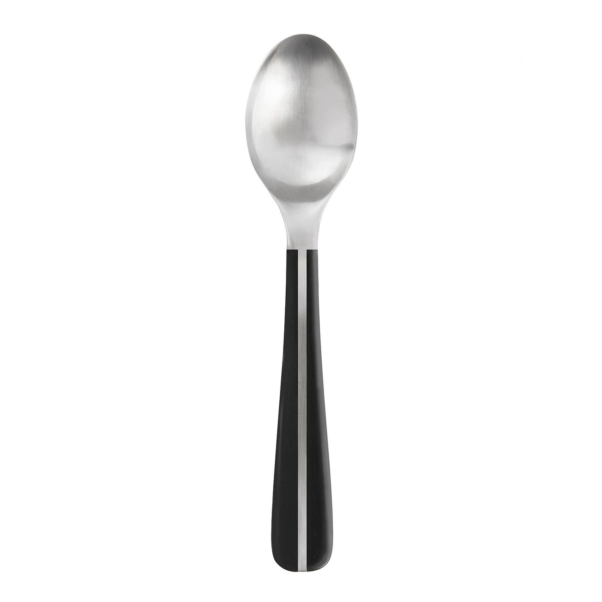 Contour Noir Satin English Teaspoon | Cutlery | Robert Welch Designs Ltd