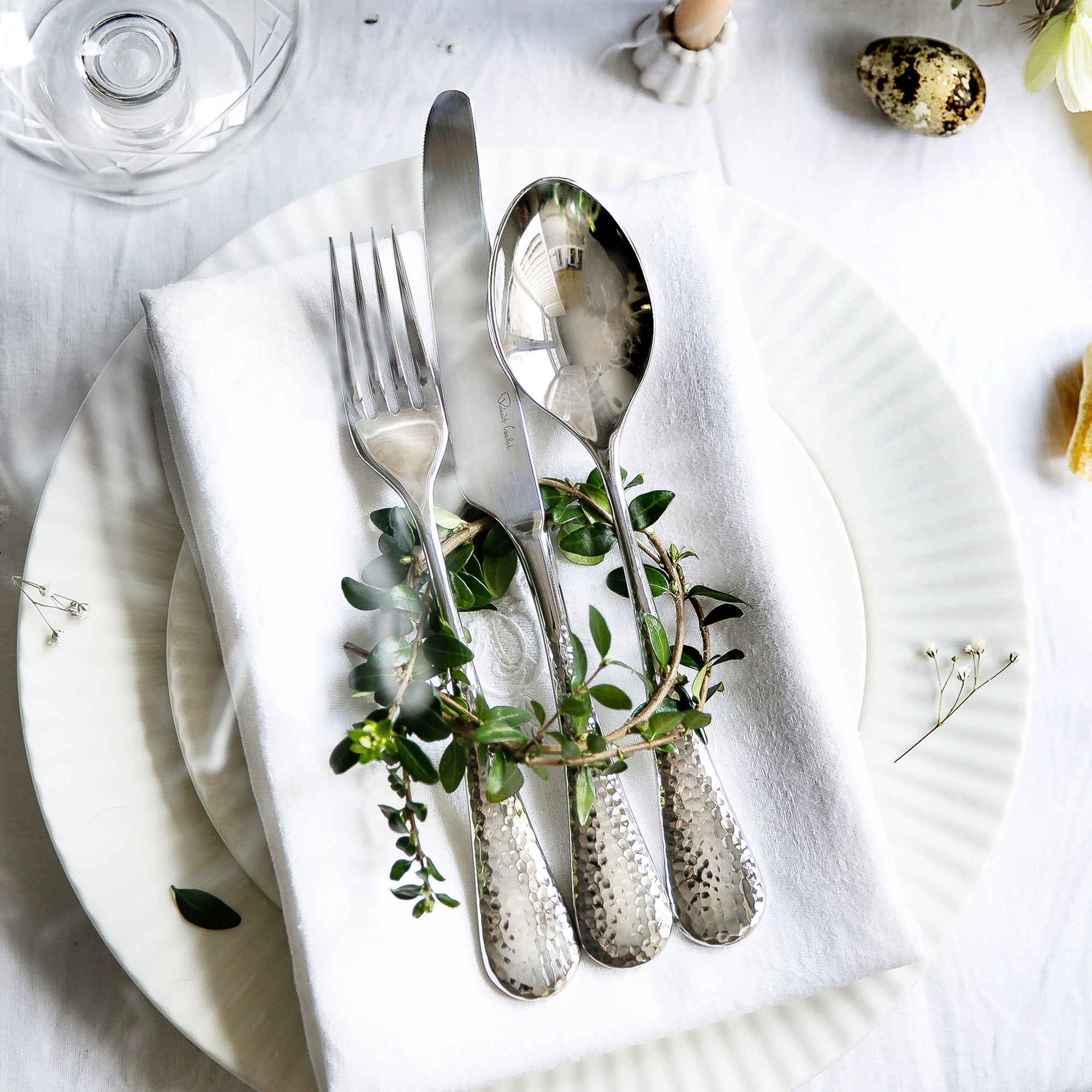 Honeybourne Bright Cutlery Sample Set | 3 Piece Set | Robert Welch ...