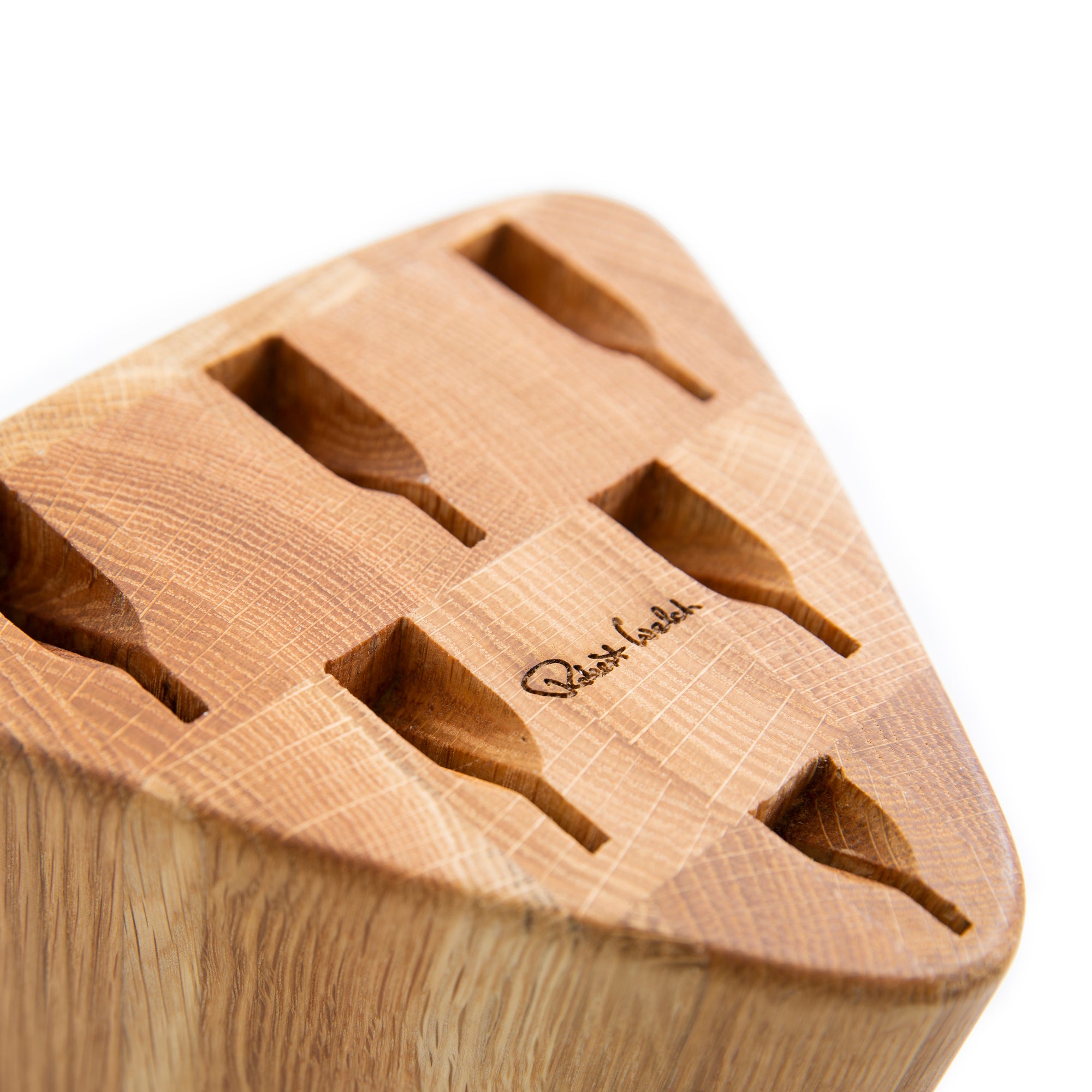Prism Oak Knife Block | Kitchen Storage