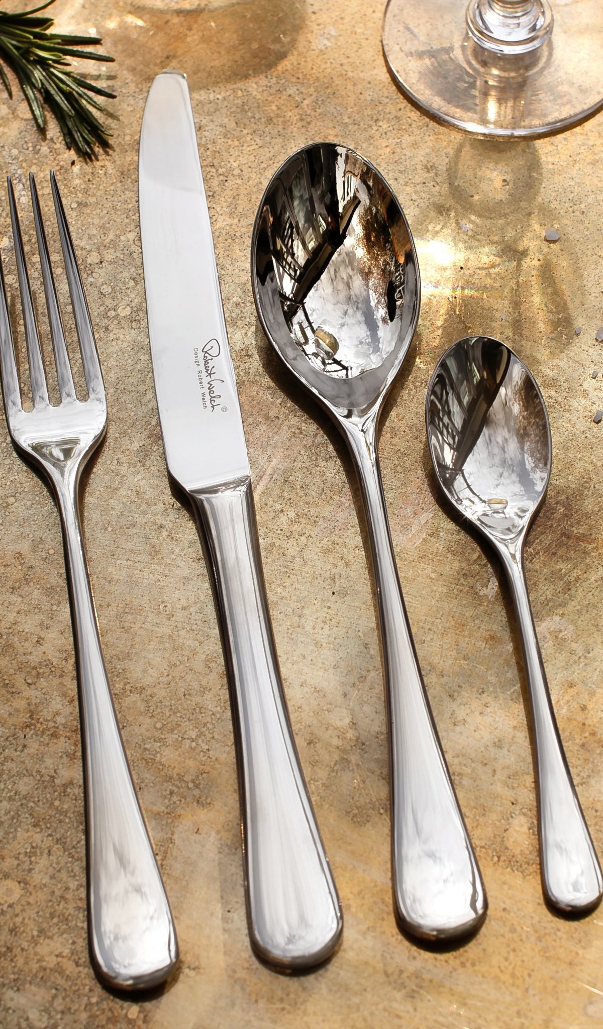Radford Bright Large Slotted Spoon