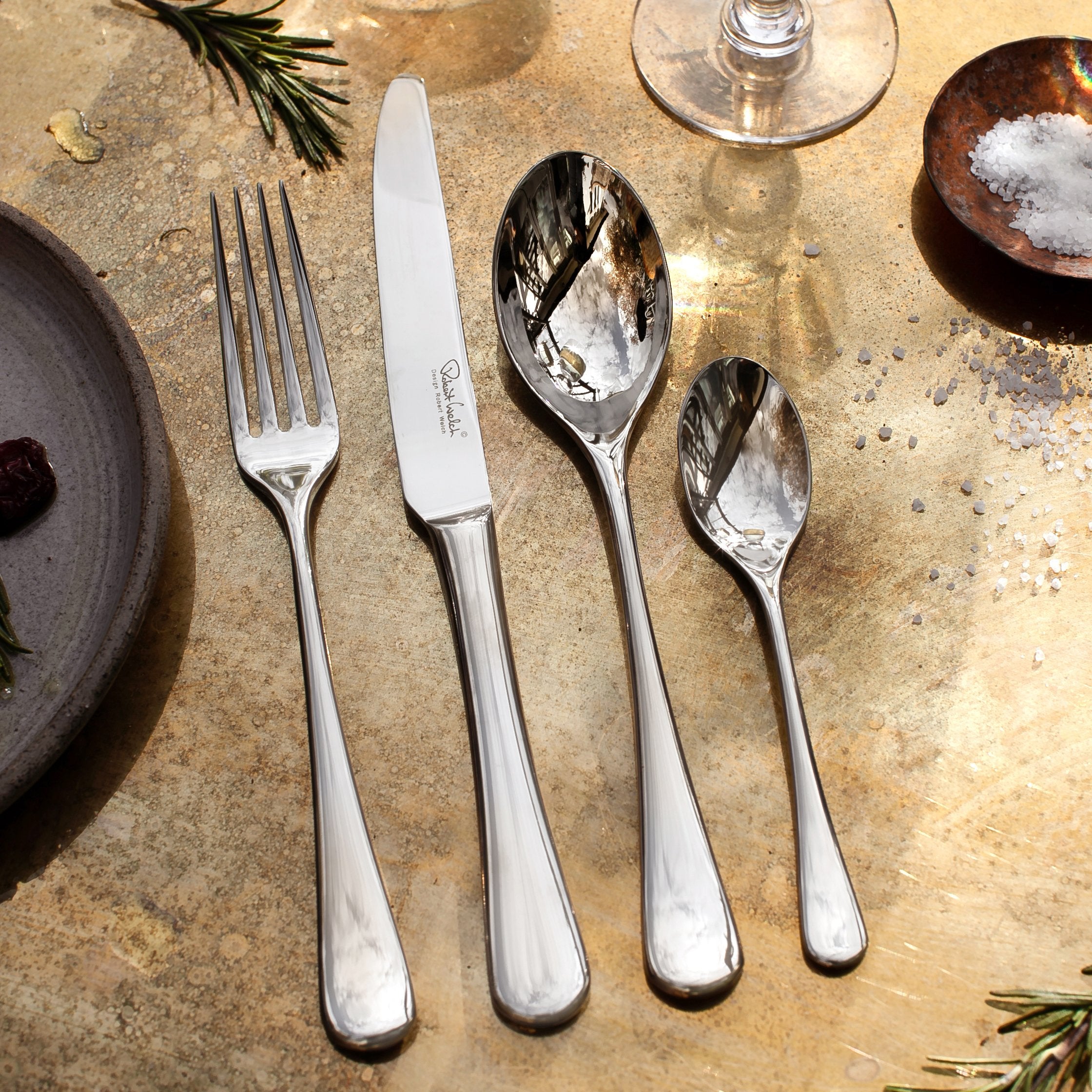 Radford Bright Cutlery Sample Set | 3 Piece Set | Robert Welch Designs Ltd