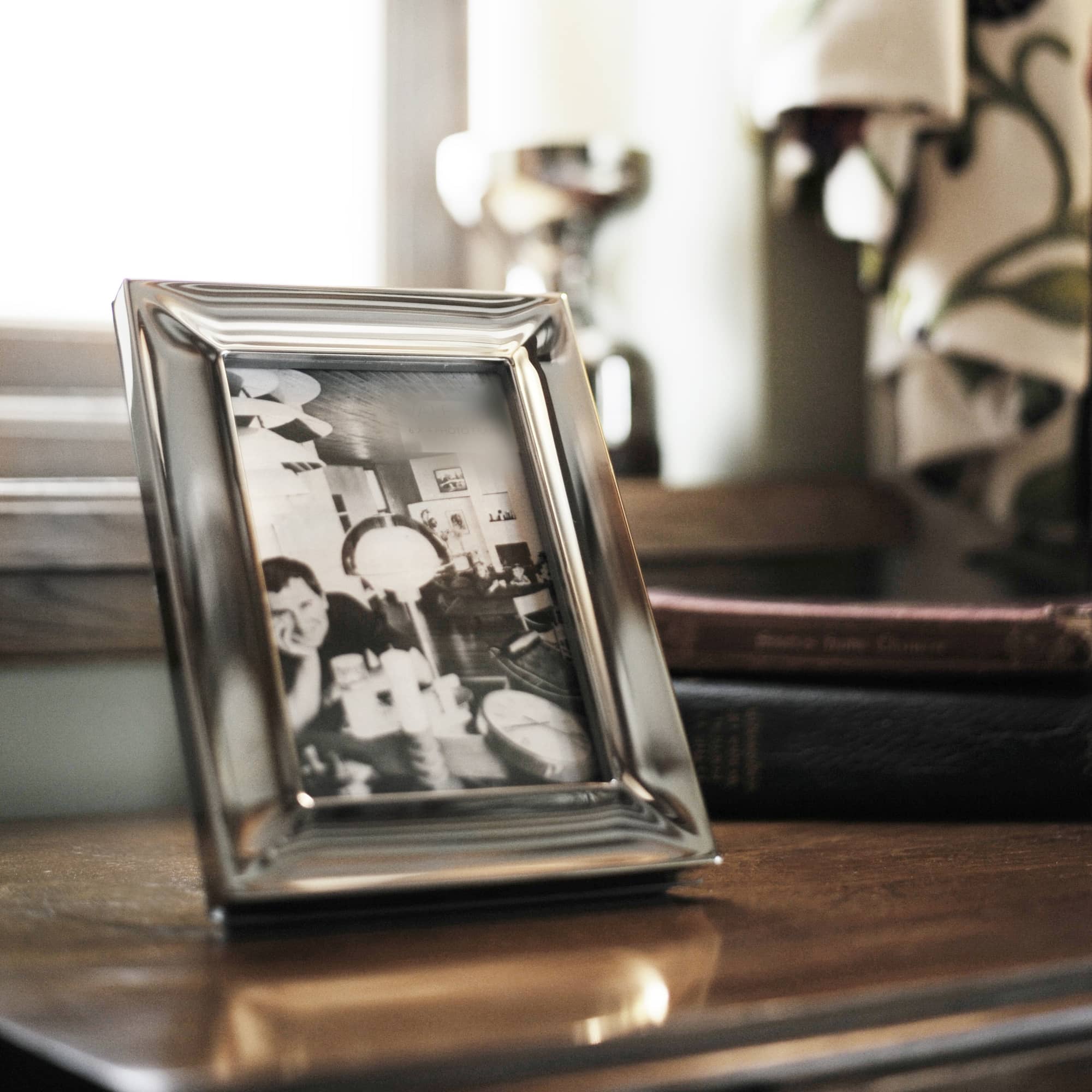 Vale Photo Frame 6" x 4", Set of 2 | Stainless Steel | Robert Welch ...